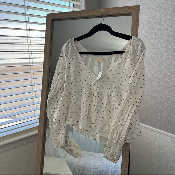 PacSun | Tops | Brand New Pacsun Flower Top | Poshmark